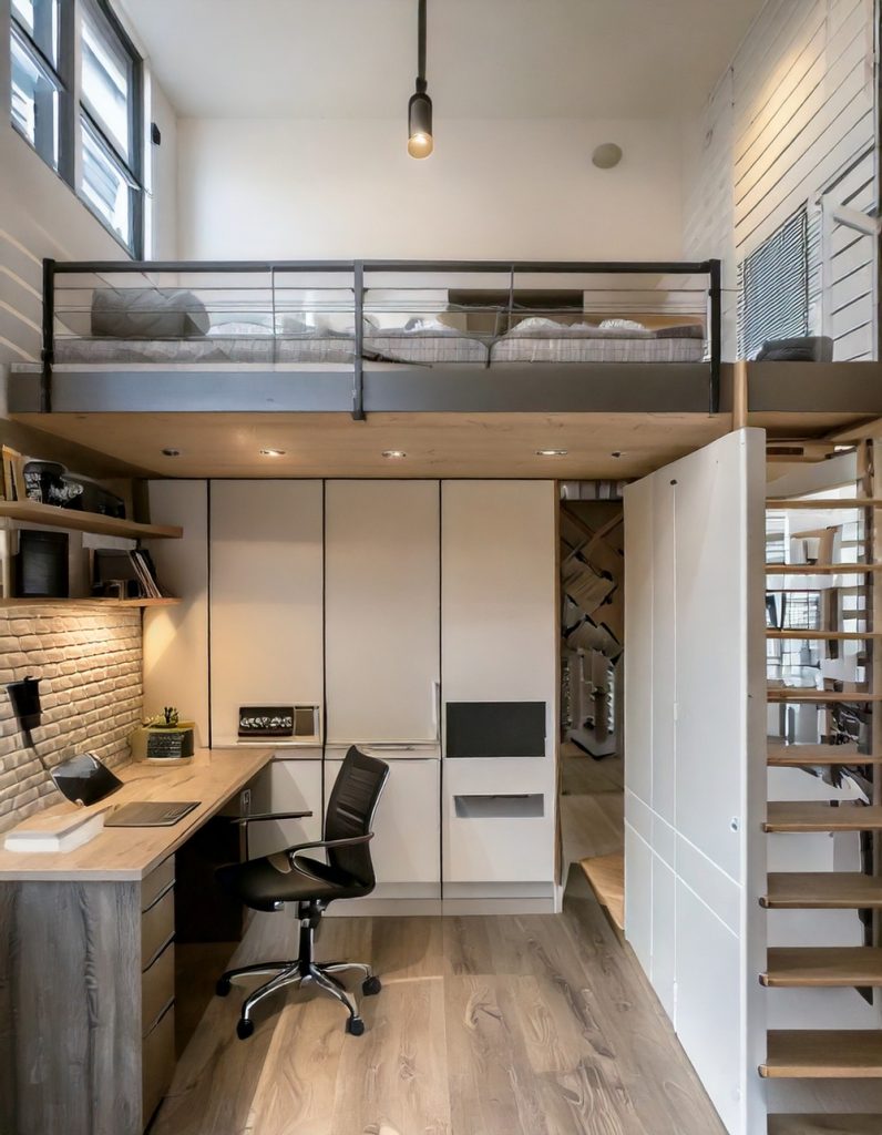 20 Studio Apartment Layout Ideas For Modern Elegance - The Newlywed