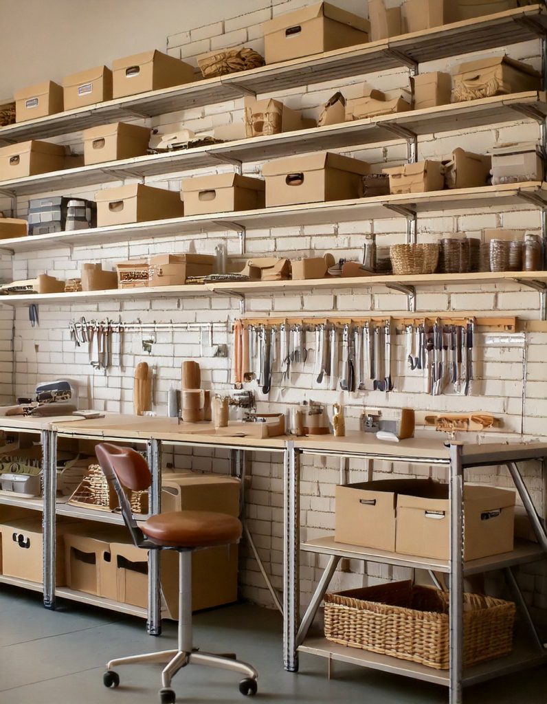 20 Workshop Design Ideas For Maximum Space & Functionality - The Newlywed