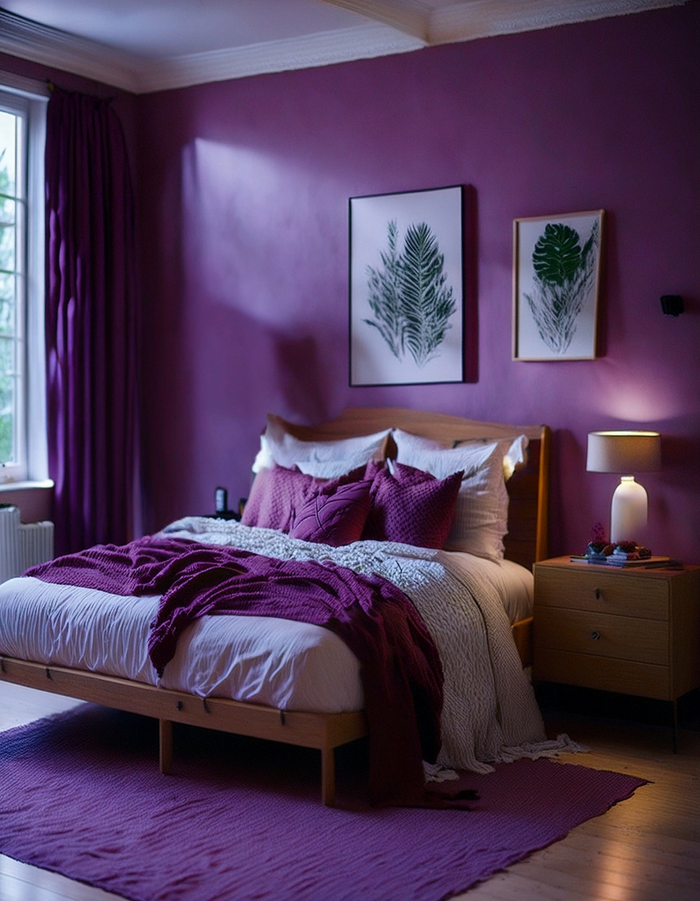 10 Moody Purple Bedroom Ideas For Modern Elegance - The Newlywed