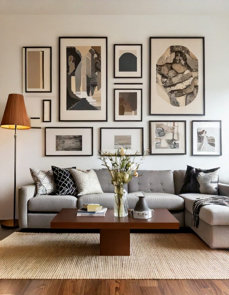 22 Smart & Stylish Rectangle Living Room Inspirations - The Newlywed