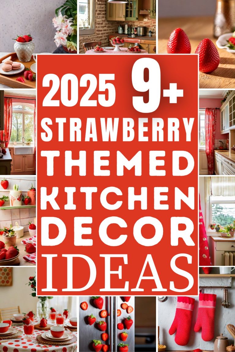 10 Strawberry Themed Kitchen Decor Ideas - The Newlywed