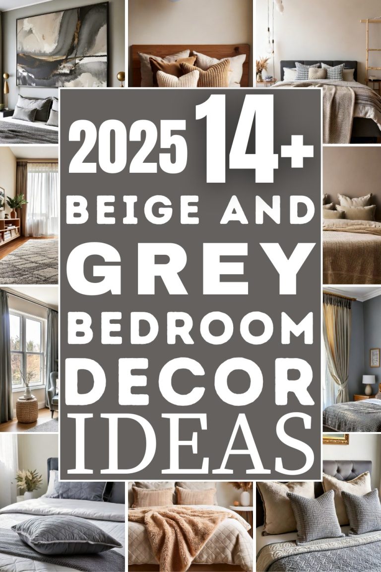 15 Beige & Grey Bedroom Decor Ideas For Statement Accents - The Newlywed