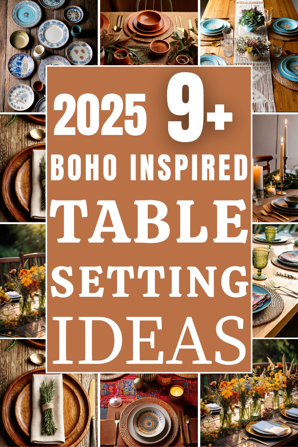 9 Boho Inspired Table Setting Ideas For Effortlessly Chic Dining - The ...