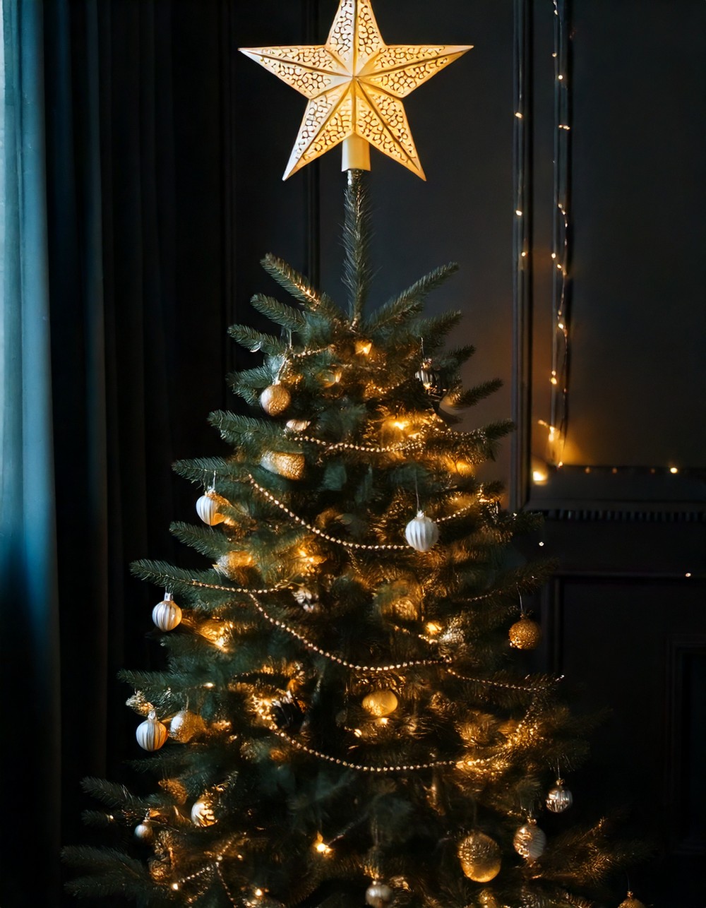 13 Black Christmas Tree Ideas That Redefine Festive Trends - The Newlywed