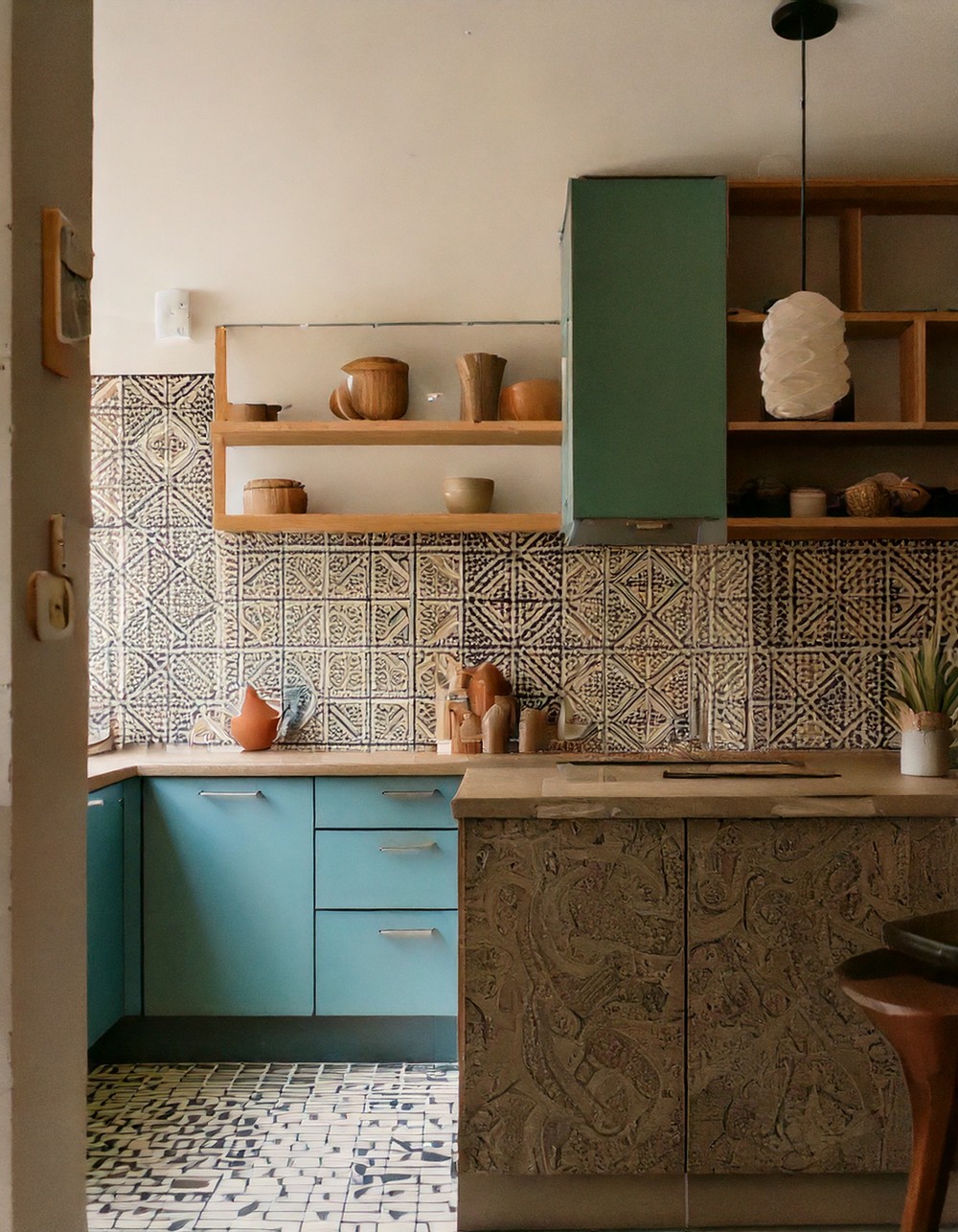 12 Rustic Modern Kitchen Decor Ideas For Effortless Elegance - The Newlywed