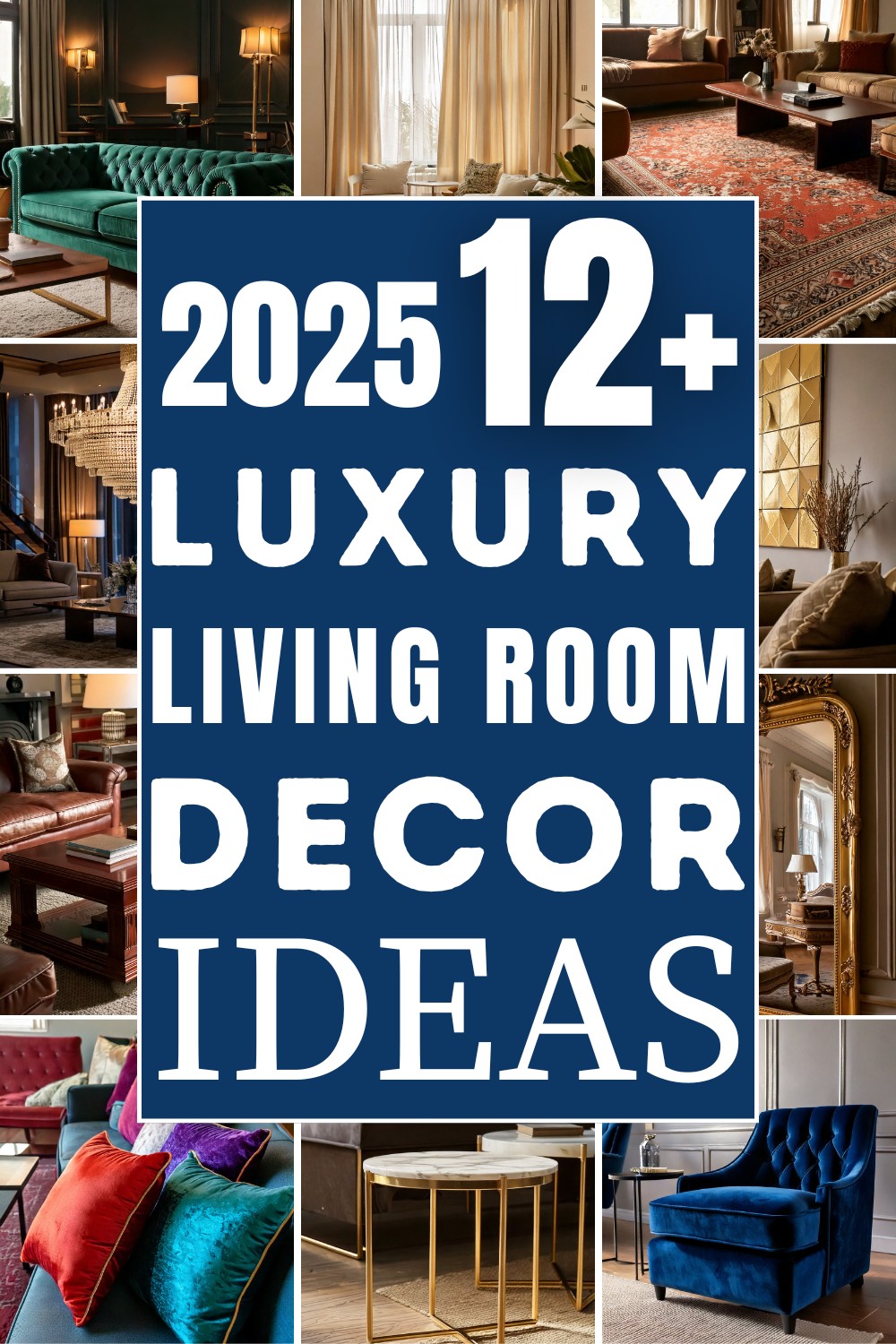 14 Luxury Living Room Decor Ideas For Modern Inspiration - The Newlywed
