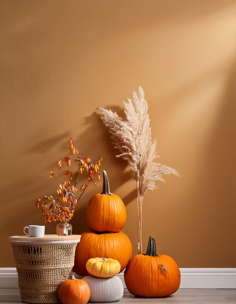 15 Ways To Add Pops Of Orange To Your Living Room Decor - The Newlywed