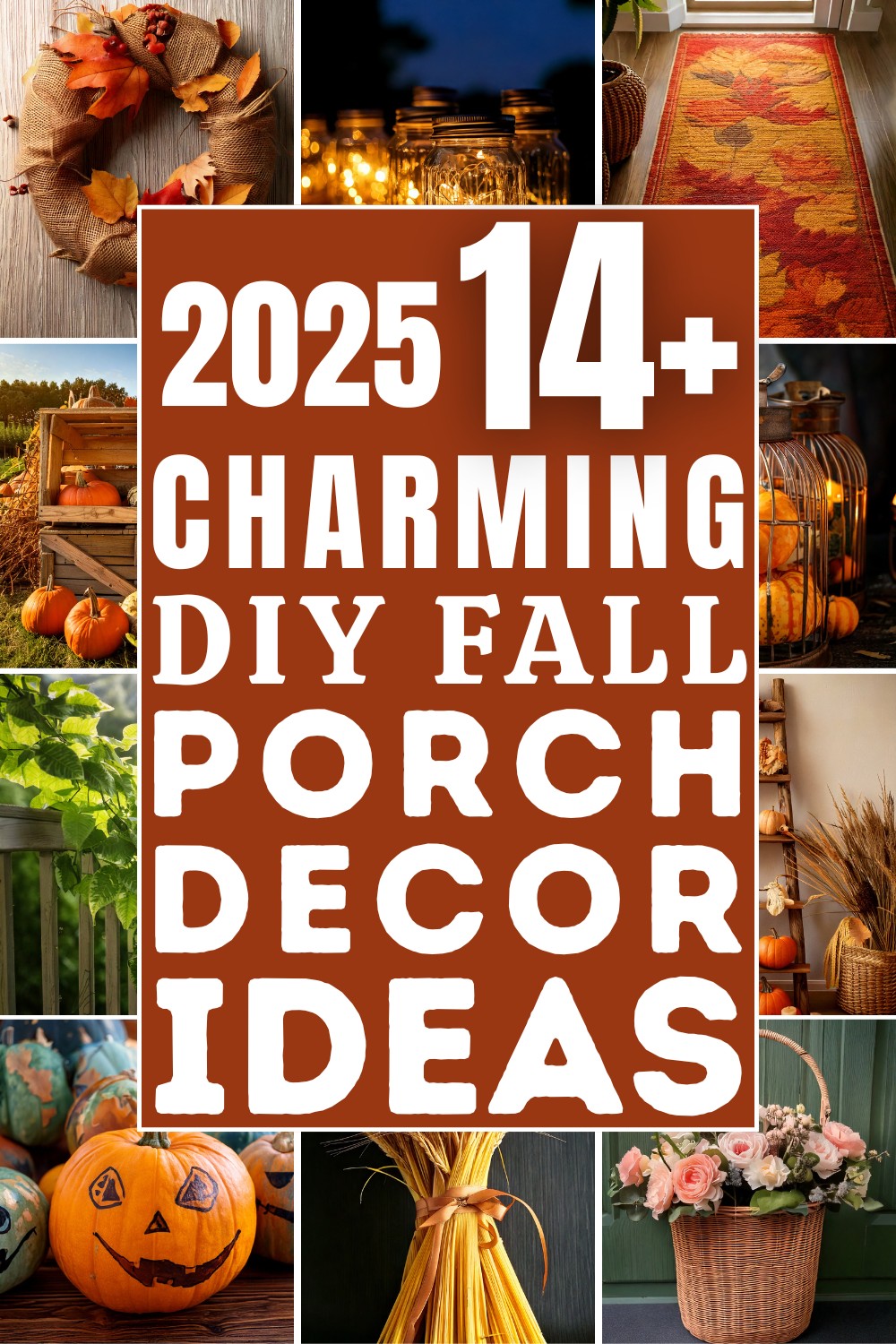 15 DIY Fall Porch Decor Ideas For Vibrant Autumn Look - The Newlywed