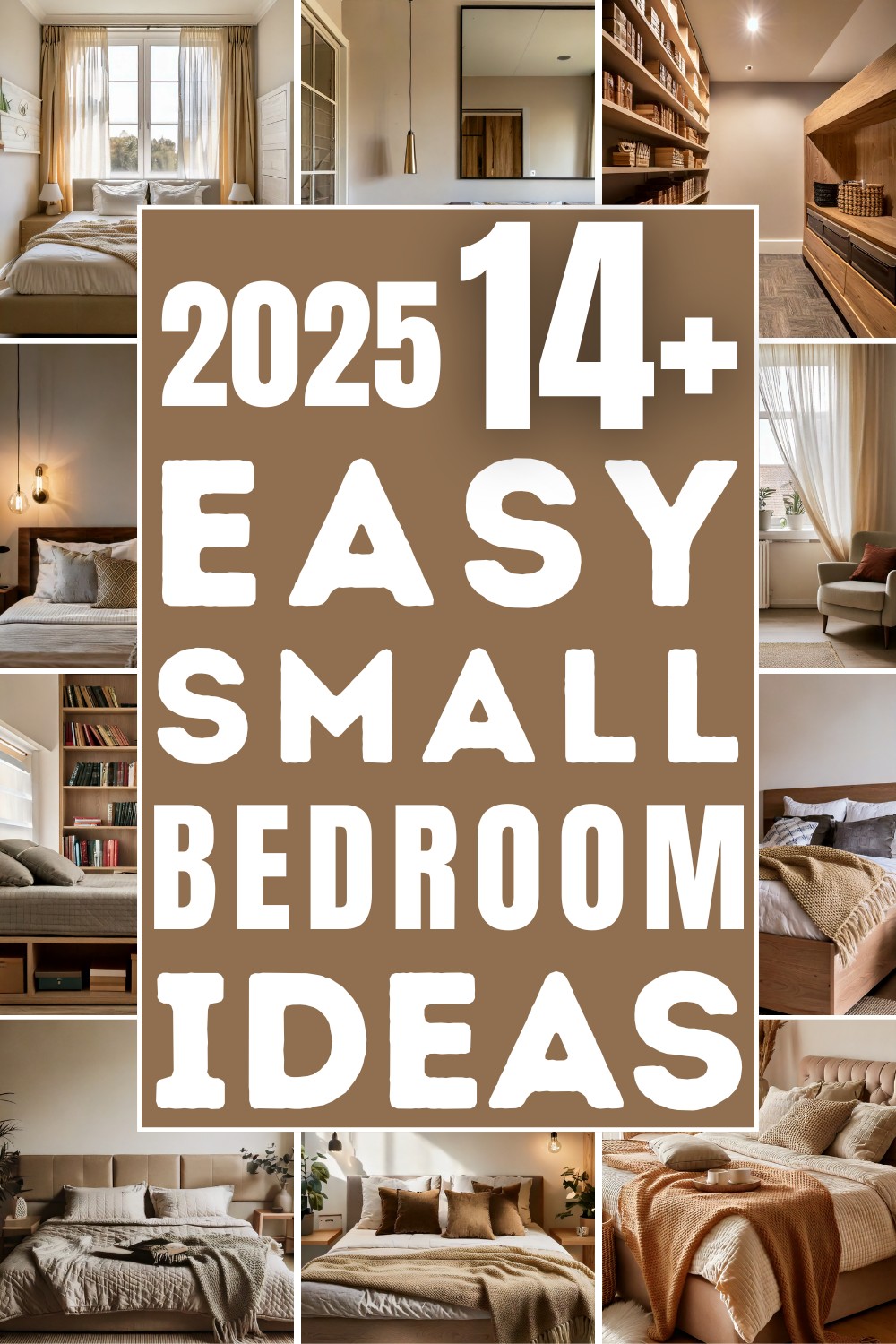 15 Small Bedroom Ideas To Optimize Every Corner - The Newlywed