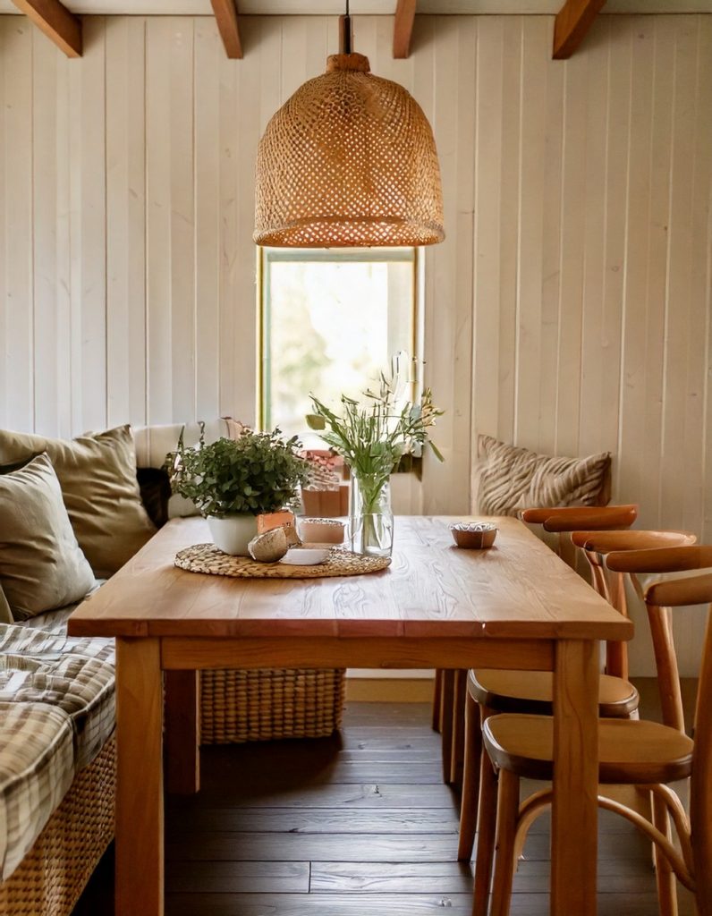 15 Farmhouse Style Dining Room Ideas for Rustic Elegance - The Newlywed