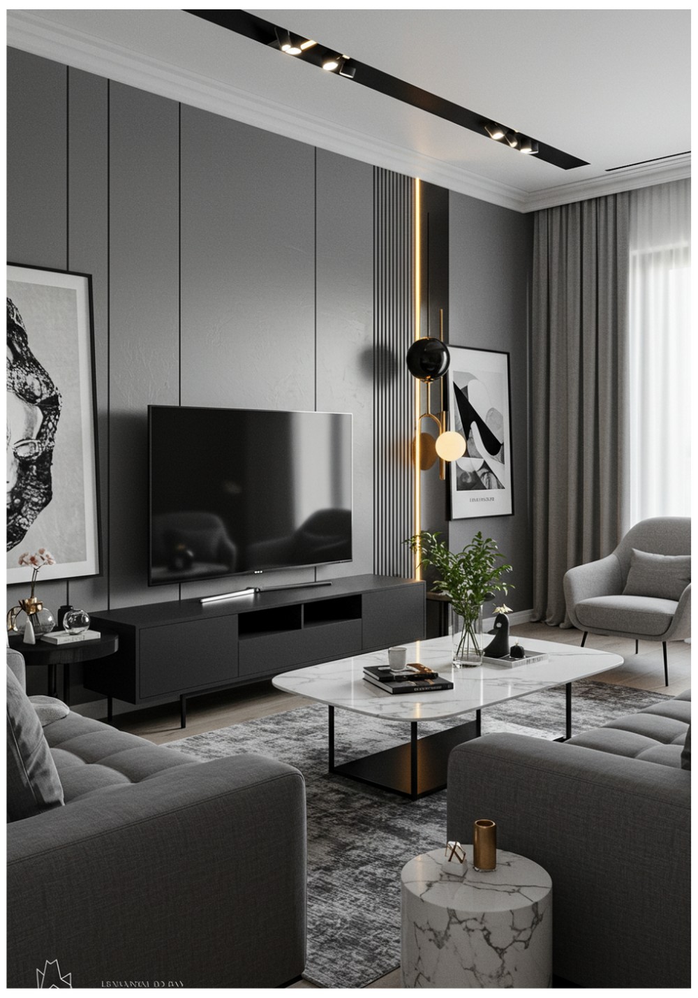14 Grey Apartment Living Room Ideas to Enhance Your Interior - The Newlywed
