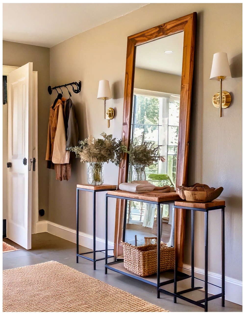 14 Stylish Ideas For A Front Door Mudroom Entryway - The Newlywed