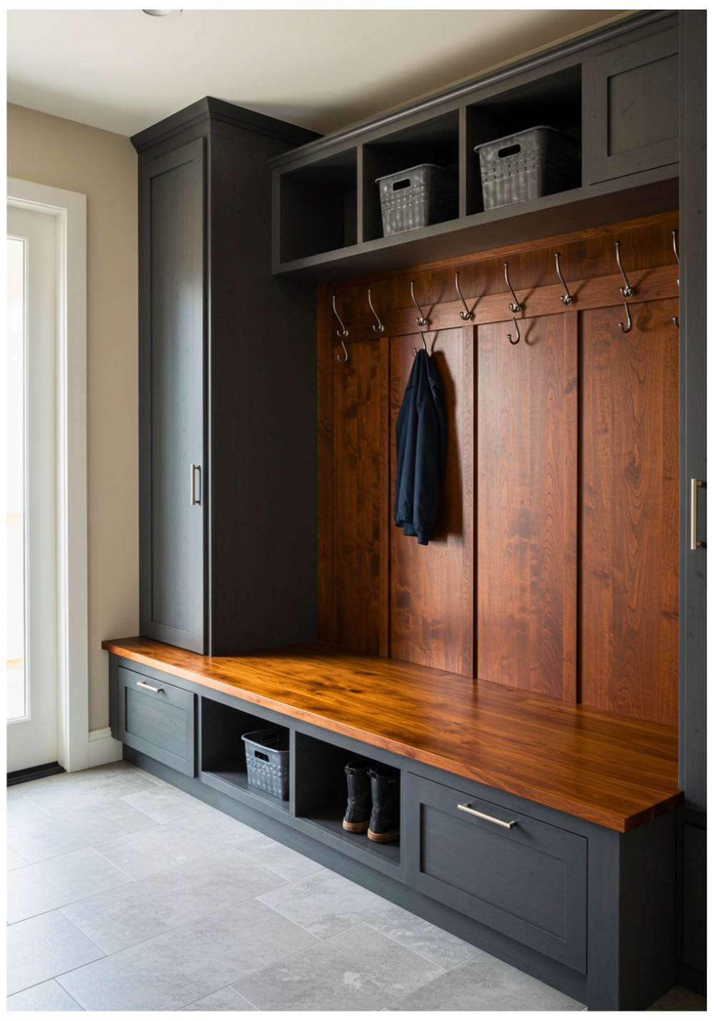 15 Garage Mudroom Ideas That Work for Small Spaces - The Newlywed