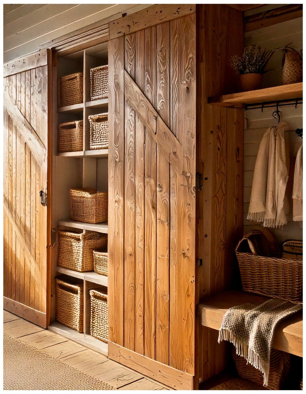 15 Most-Loved Farmhouse Mudroom Ideas to Keep Things Organized - The ...