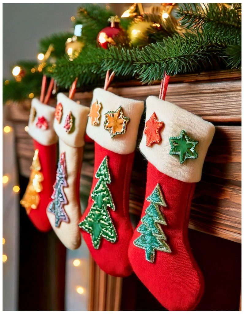 14 Fun Ways to Decorate Stockings Christmas Style - The Newlywed