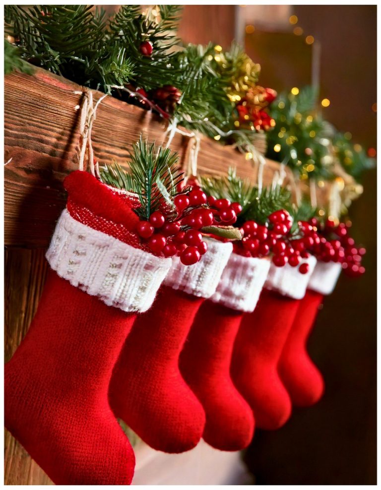 14 Fun Ways to Decorate Stockings Christmas Style - The Newlywed