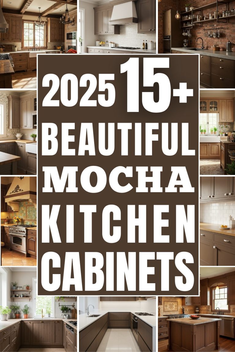 15 Beautiful Mocha Kitchen Ideas You Must Adopt In 2026 - The Newlywed