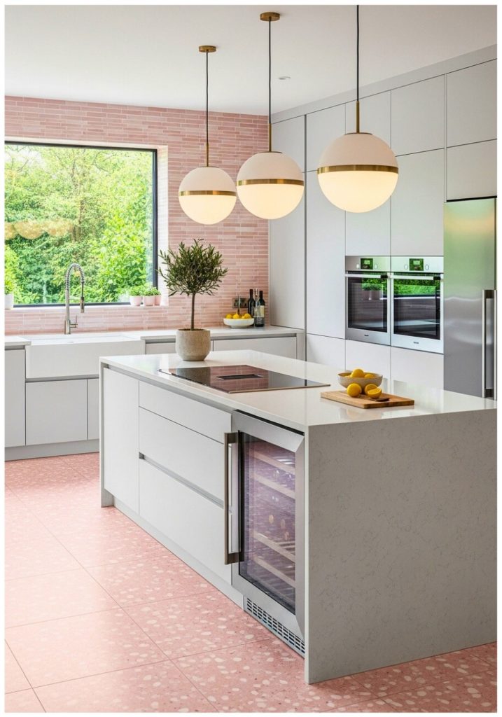 15 Pink & White Kitchen Ideas to Refresh Your Design - The Newlywed