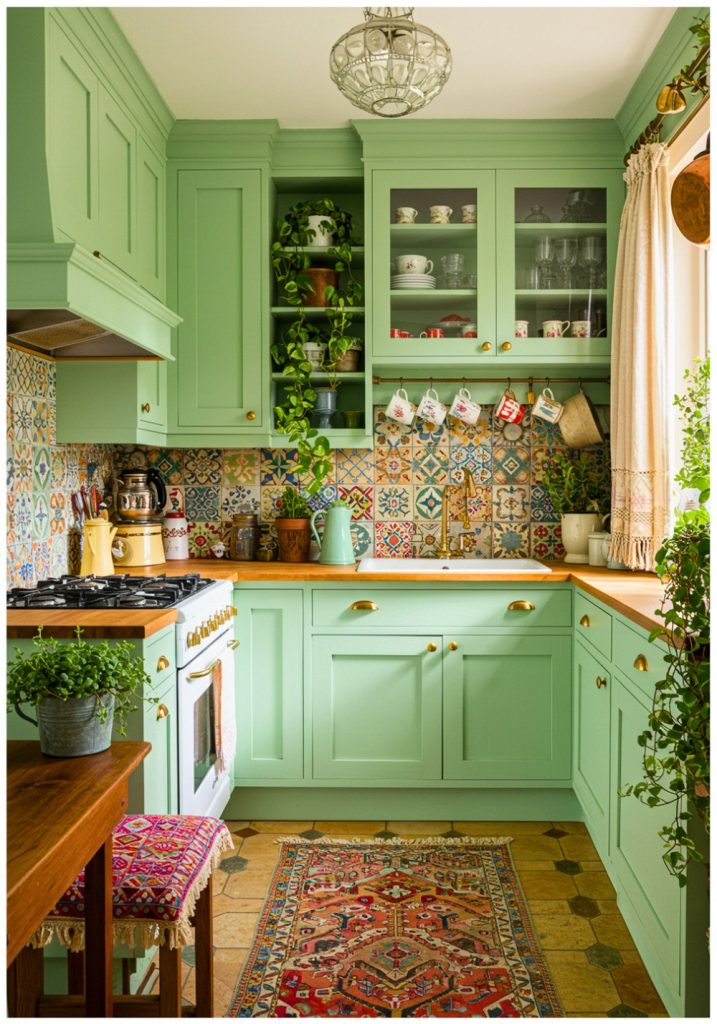 15 Eye-Catching Mint Kitchen Ideas to Refresh Your Interiors - The Newlywed