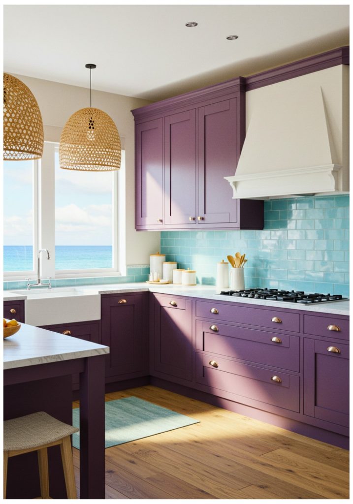 15 Perfect Plum Kitchen Ideas for Stylish Makeover - The Newlywed