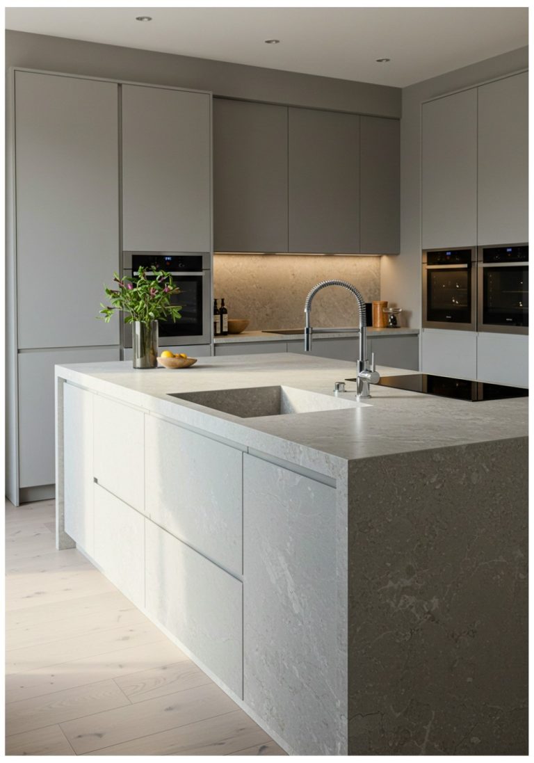 15 Beautiful Stone Sink Kitchen Ideas to Enhance Any Space - The Newlywed