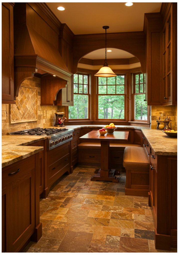 15 Stunning Stone Kitchen Floor Ideas for Every Style - The Newlywed