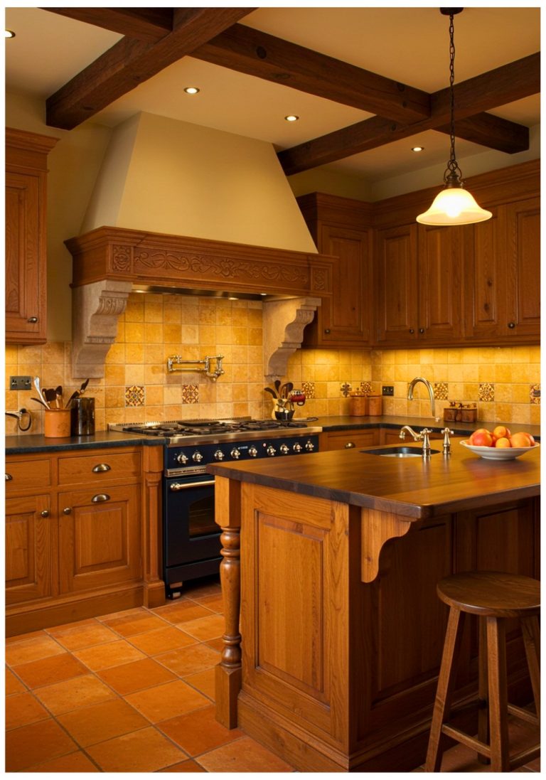 14 Terracotta Kitchen Tile Ideas For Refreshing Change - The Newlywed