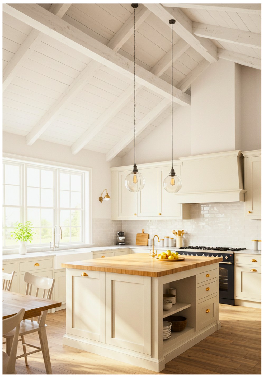 15 Most-Loved White Rustic Kitchen Ideas for Fresh Look - The Newlywed