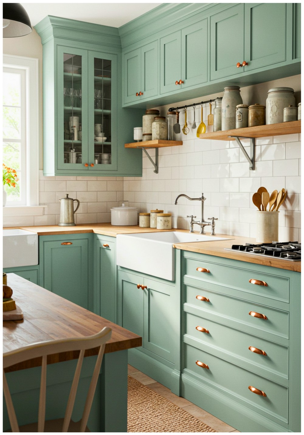 15 Trendy Aqua Kitchen Ideas to Brighten Your Space - The Newlywed