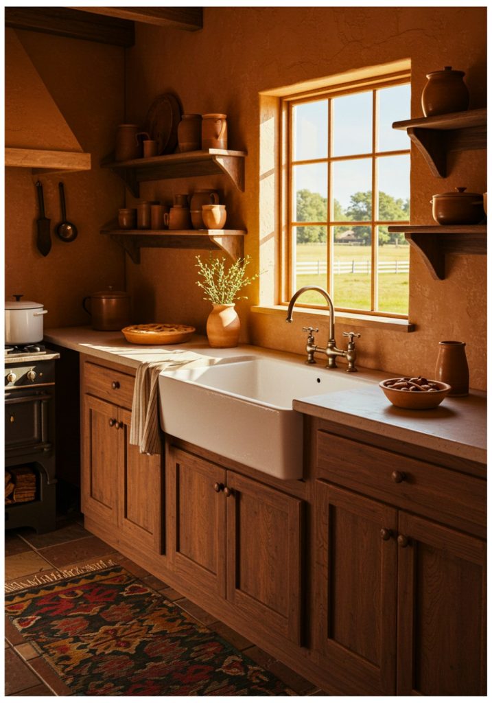 15 Terracotta Kitchen Ideas for Designing Cozy Space - The Newlywed