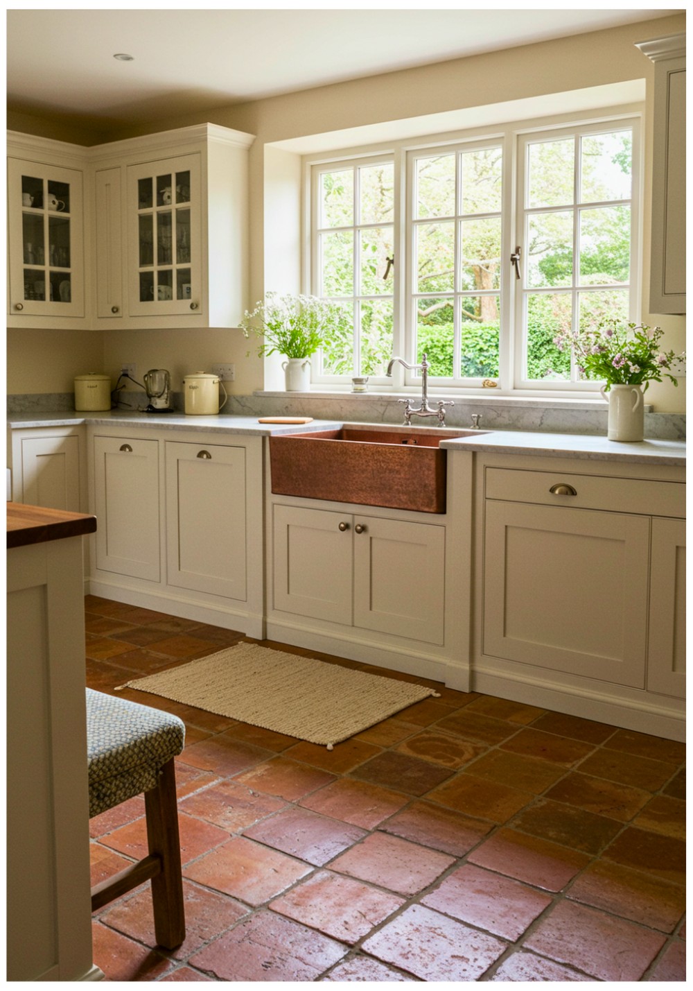 14 Terracotta Kitchen Floor Ideas To Elevate Your Kitchen Decor - The ...