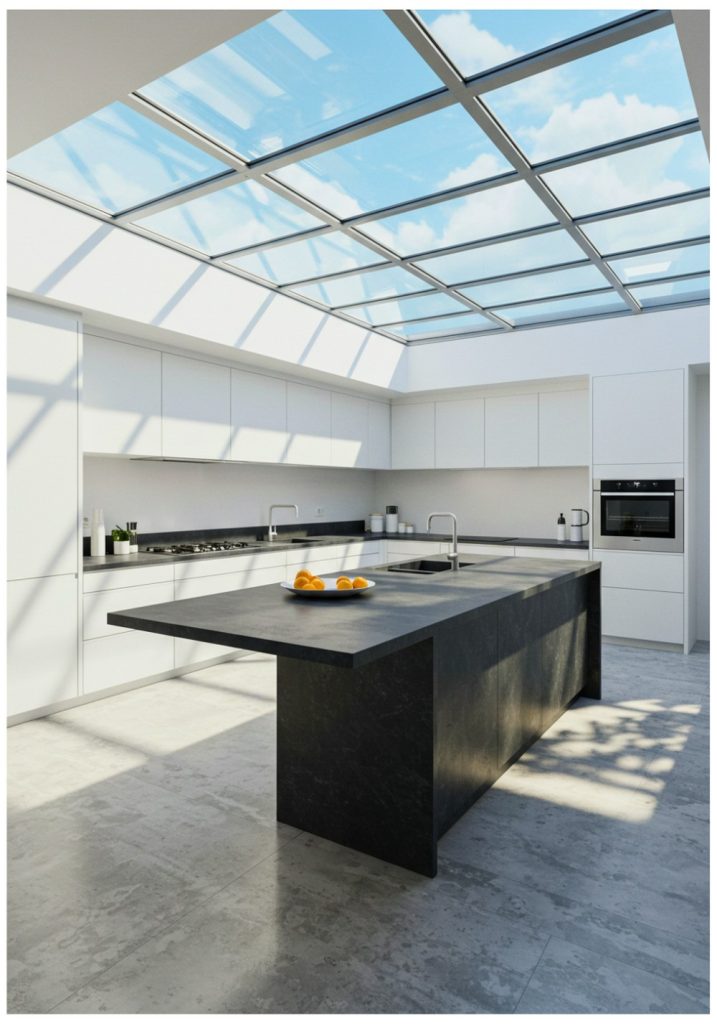 15 Modern Kitchen Ceiling Ideas with Stunning Designs - The Newlywed