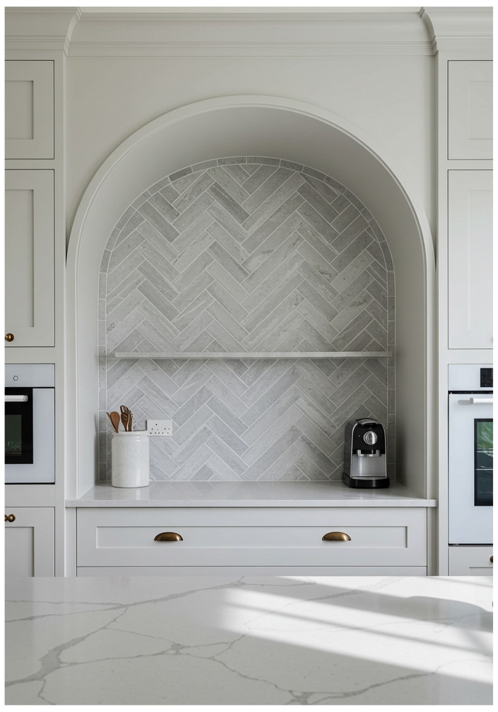 15 Stunning Modern Kitchen Arch Design Inspirations - The Newlywed
