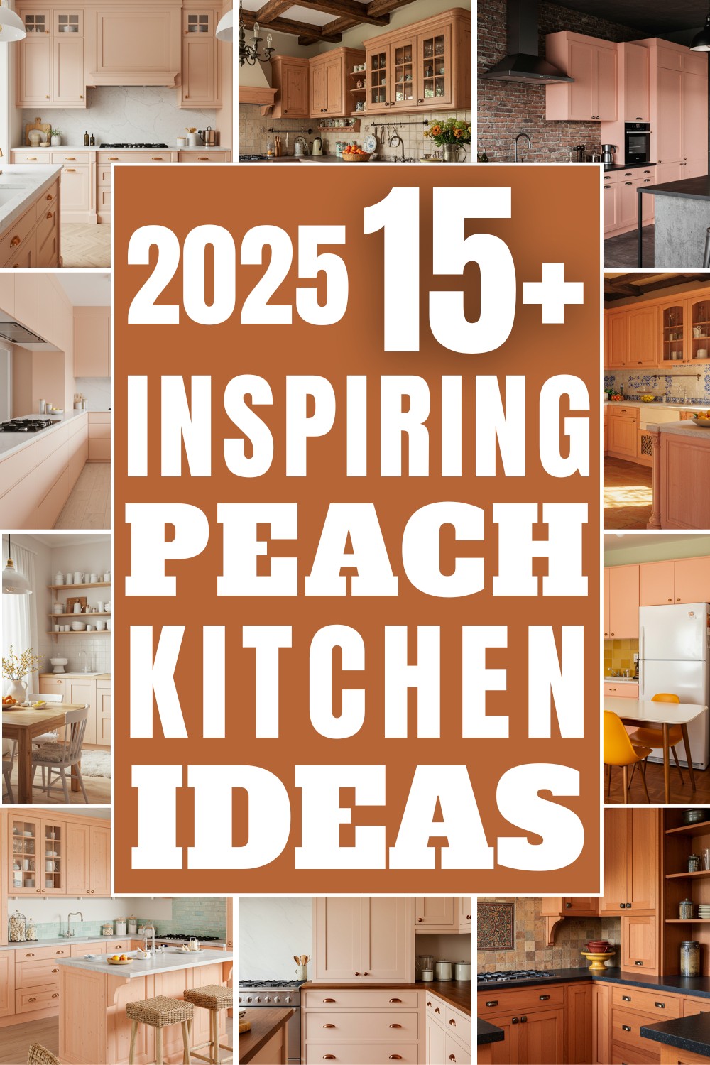 15 Inspiring Peach Kitchen Ideas To Brighten Your Home - The Newlywed