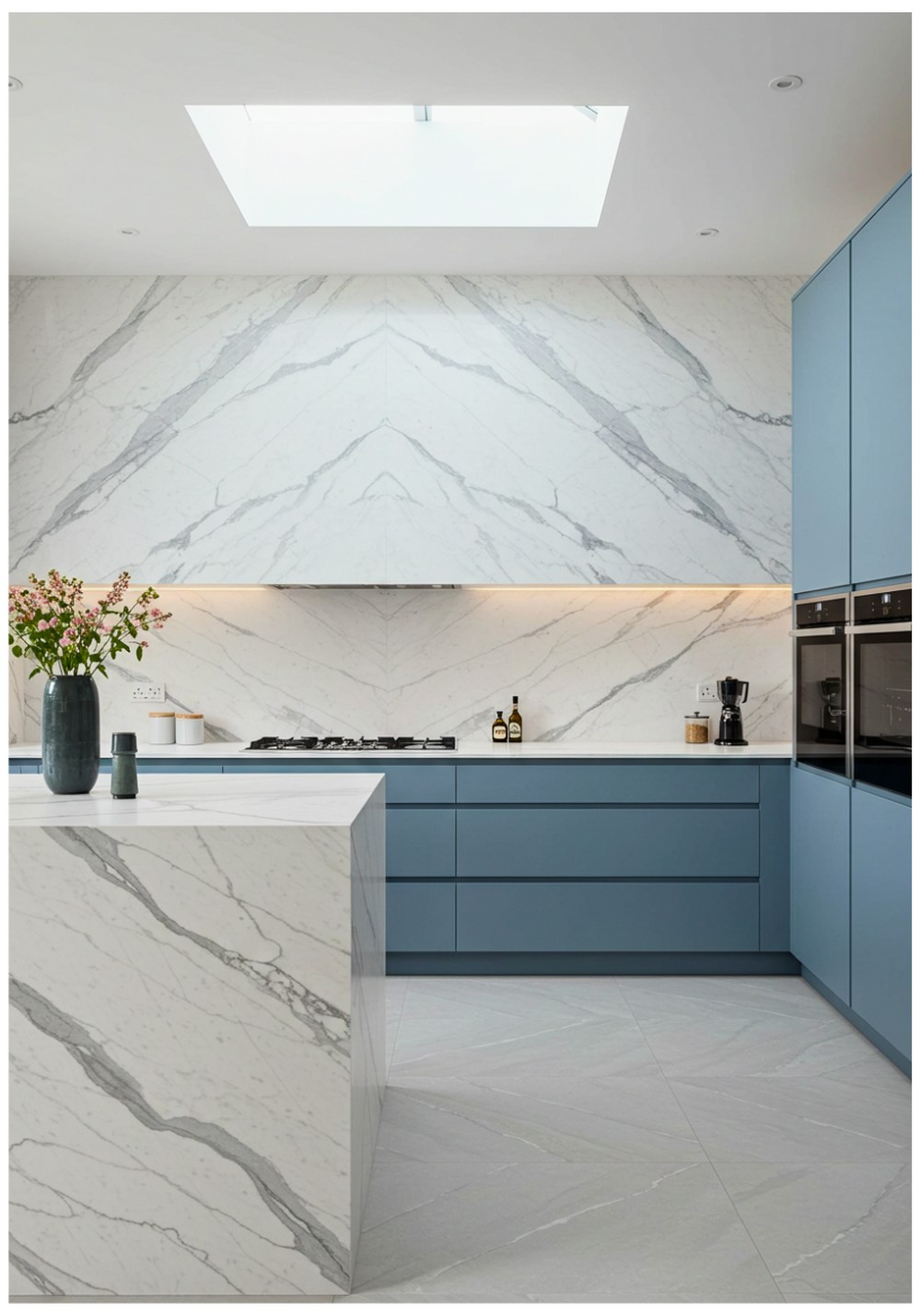 15 Gorgeous White Marble Kitchen Ideas For Luxurious Finish - The Newlywed