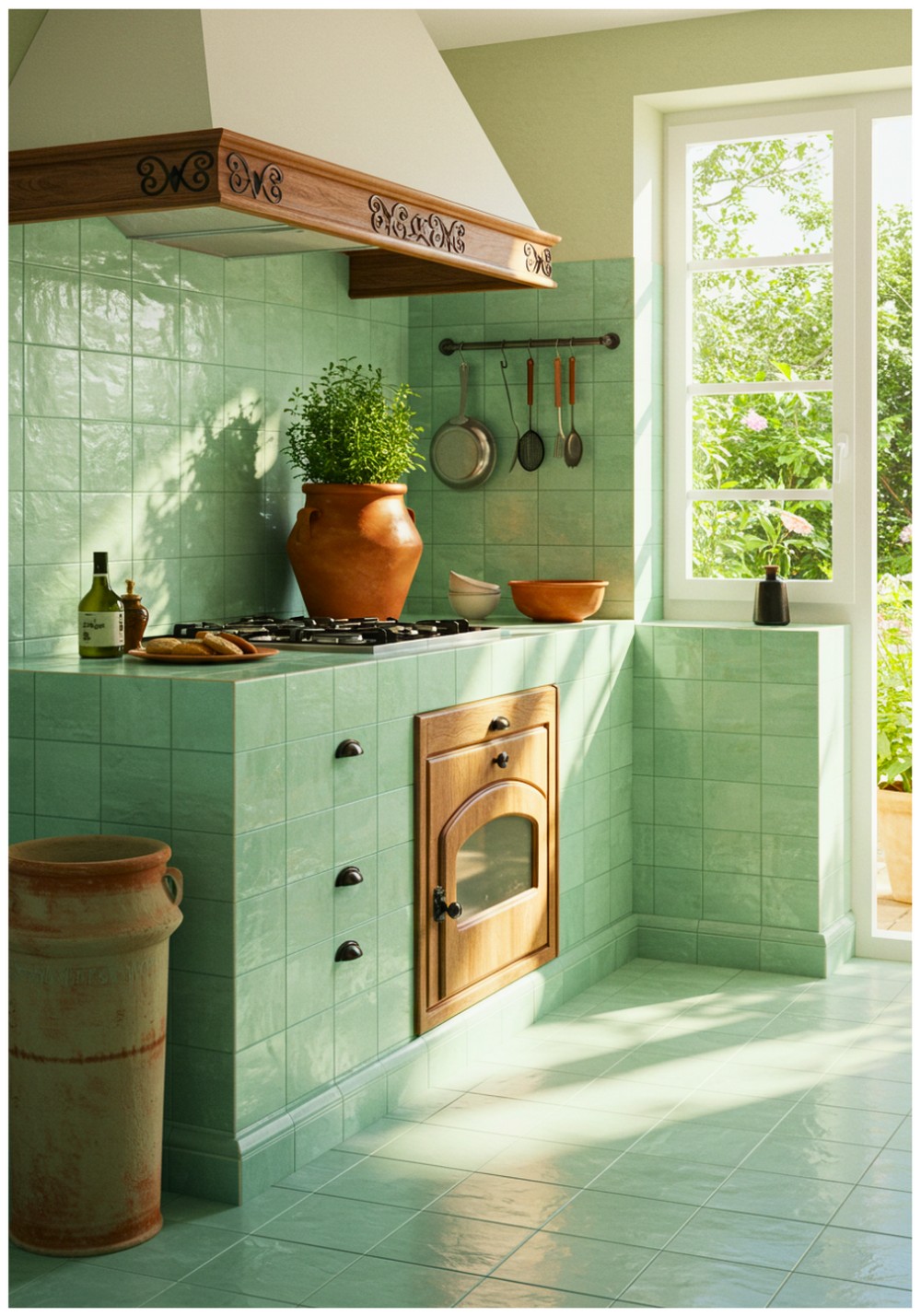 15 Eye-Catching Mint Kitchen Ideas to Refresh Your Interiors - The Newlywed