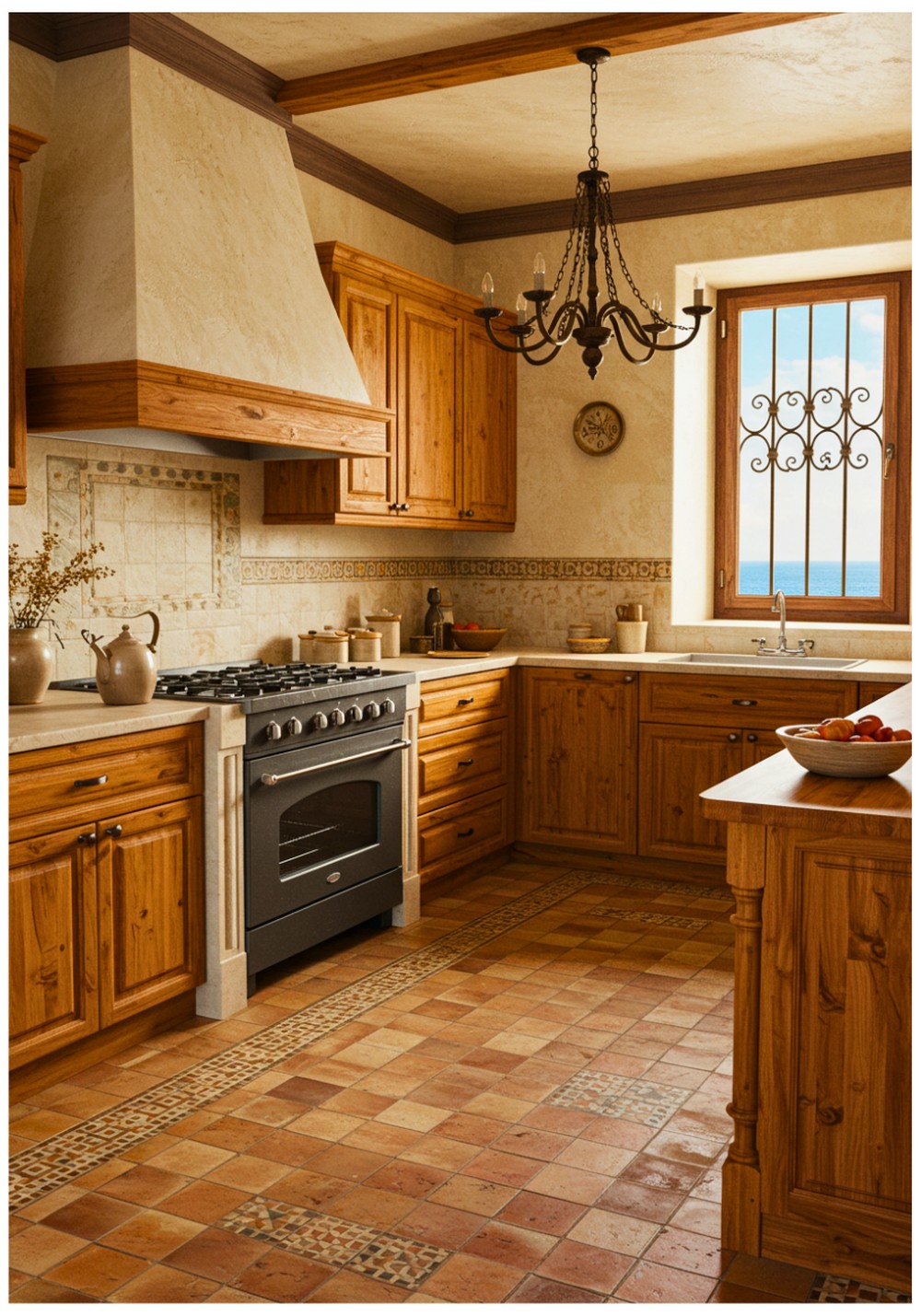 14 Terracotta Kitchen Floor Ideas To Elevate Your Kitchen Decor - The ...