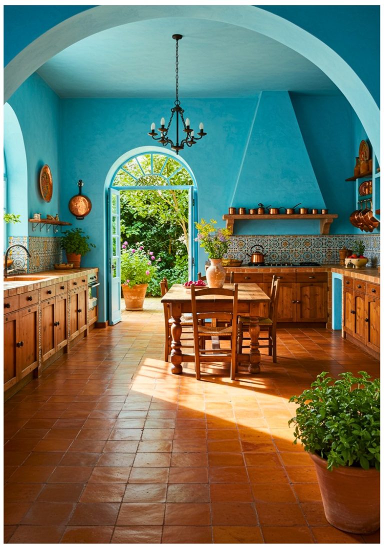 14 Terracotta Kitchen Tile Ideas For Refreshing Change - The Newlywed