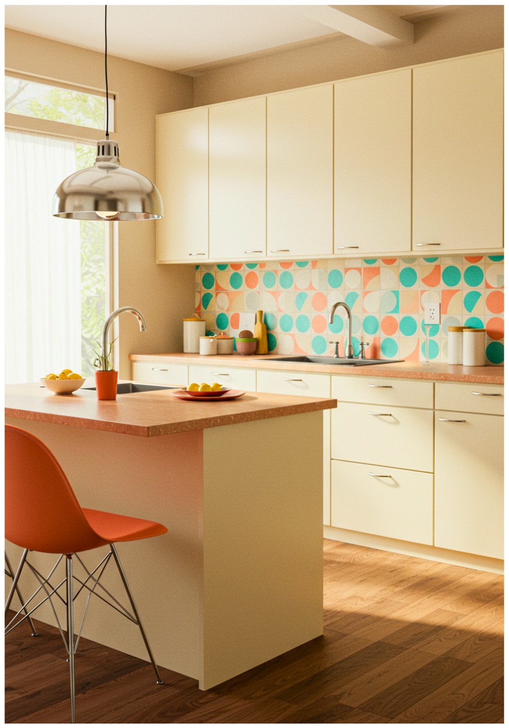 15 Beautiful Cream Kitchen Ideas with Bold Decor Accents - The Newlywed