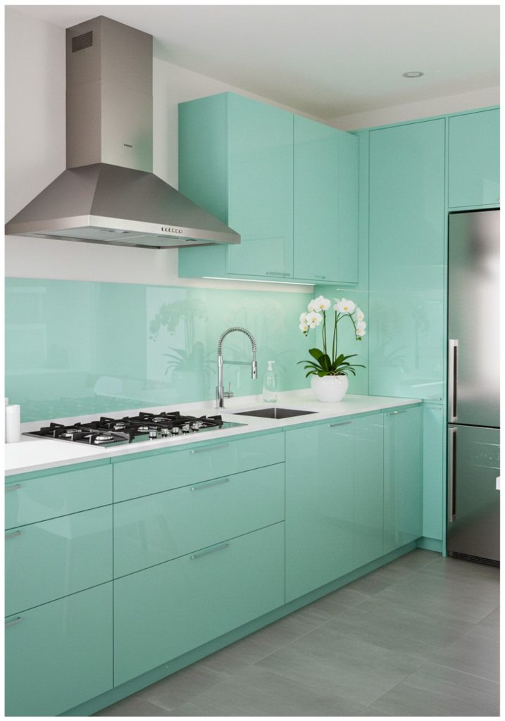 15 Eye-Catching Mint Kitchen Ideas to Refresh Your Interiors - The Newlywed