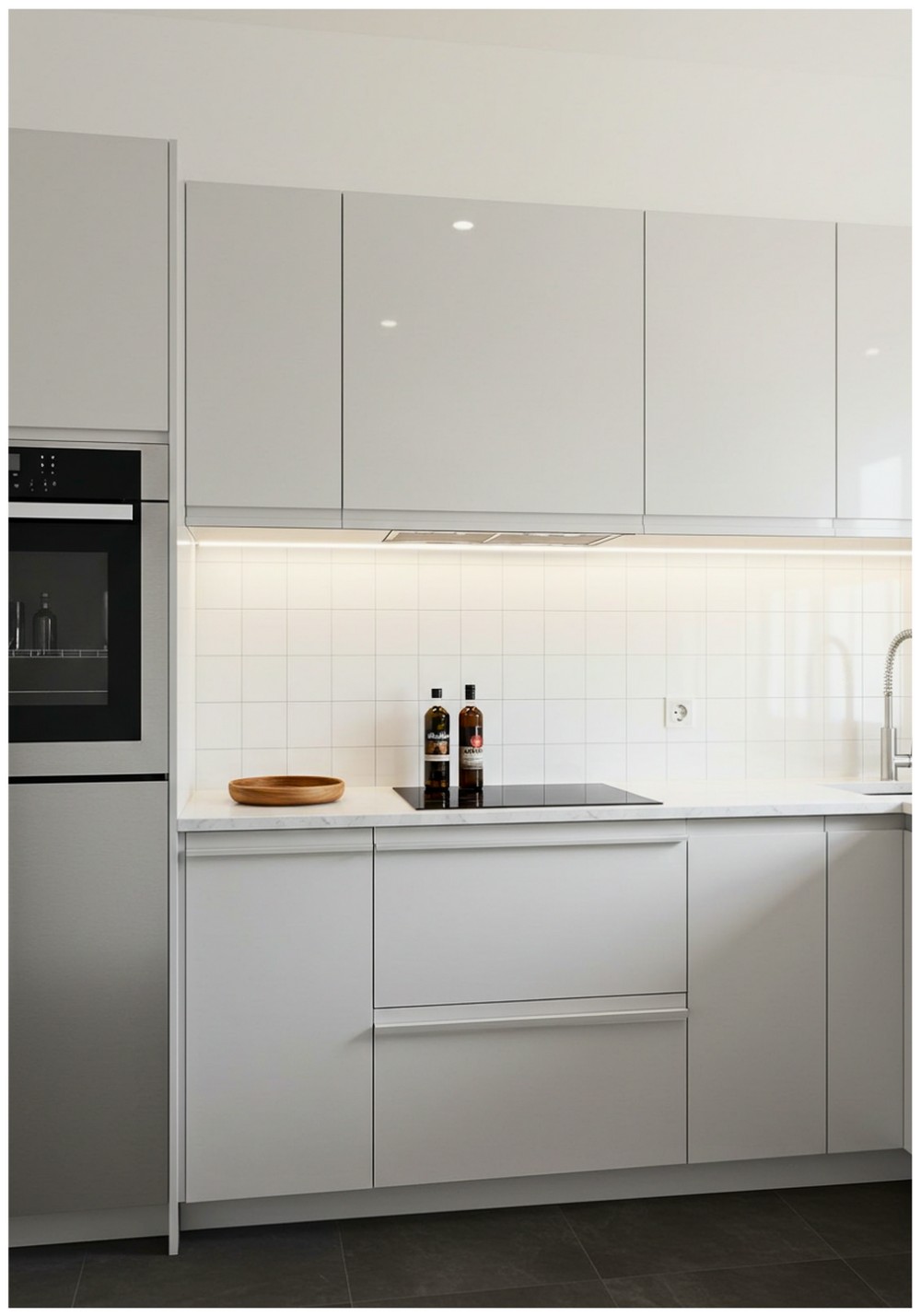 15 Must See White Kitchen Tile Ideas To Brighten Space - The Newlywed