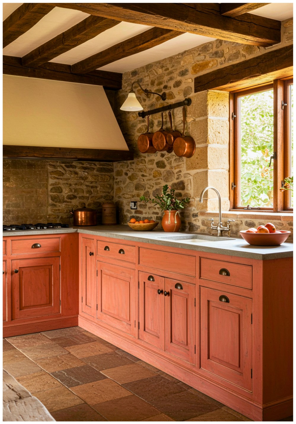 15 Trendy Coral Kitchen Ideas to Spruce Up Your Space - The Newlywed