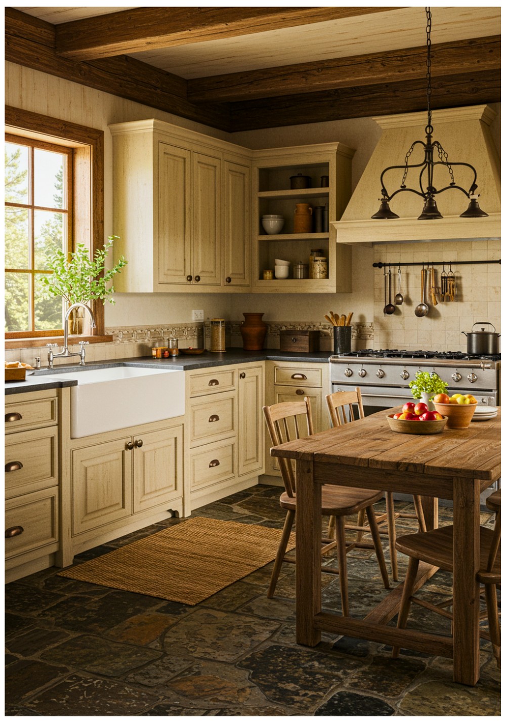 15 Stunning Cream Kitchen Cabinet Ideas You’ll Love - The Newlywed