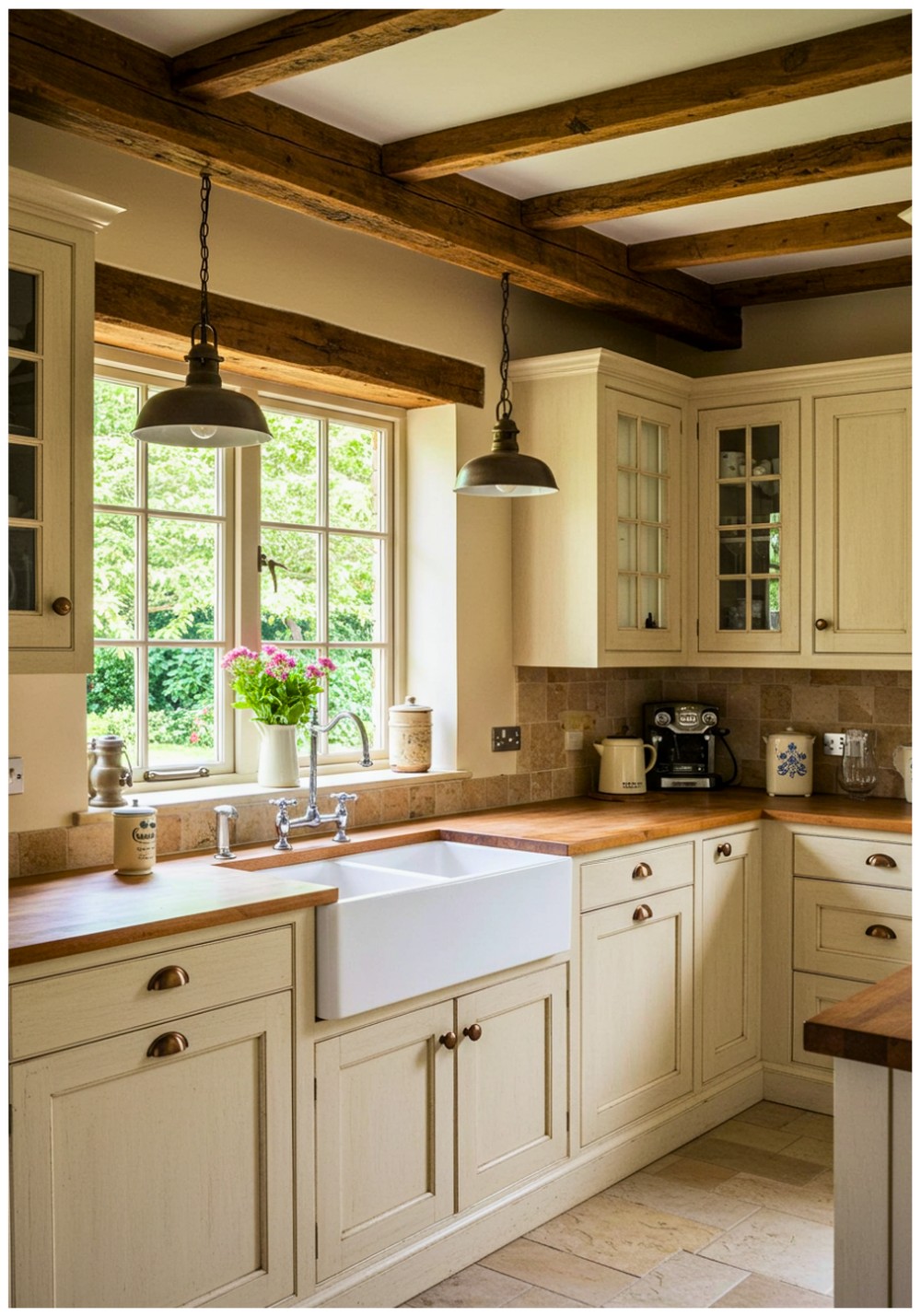15 Trendy Off-White Kitchen Cabinet Ideas to Elevate Your Kitchen - The ...