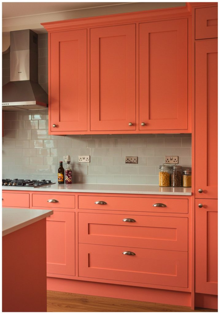 15 Trendy Coral Kitchen Ideas to Spruce Up Your Space - The Newlywed