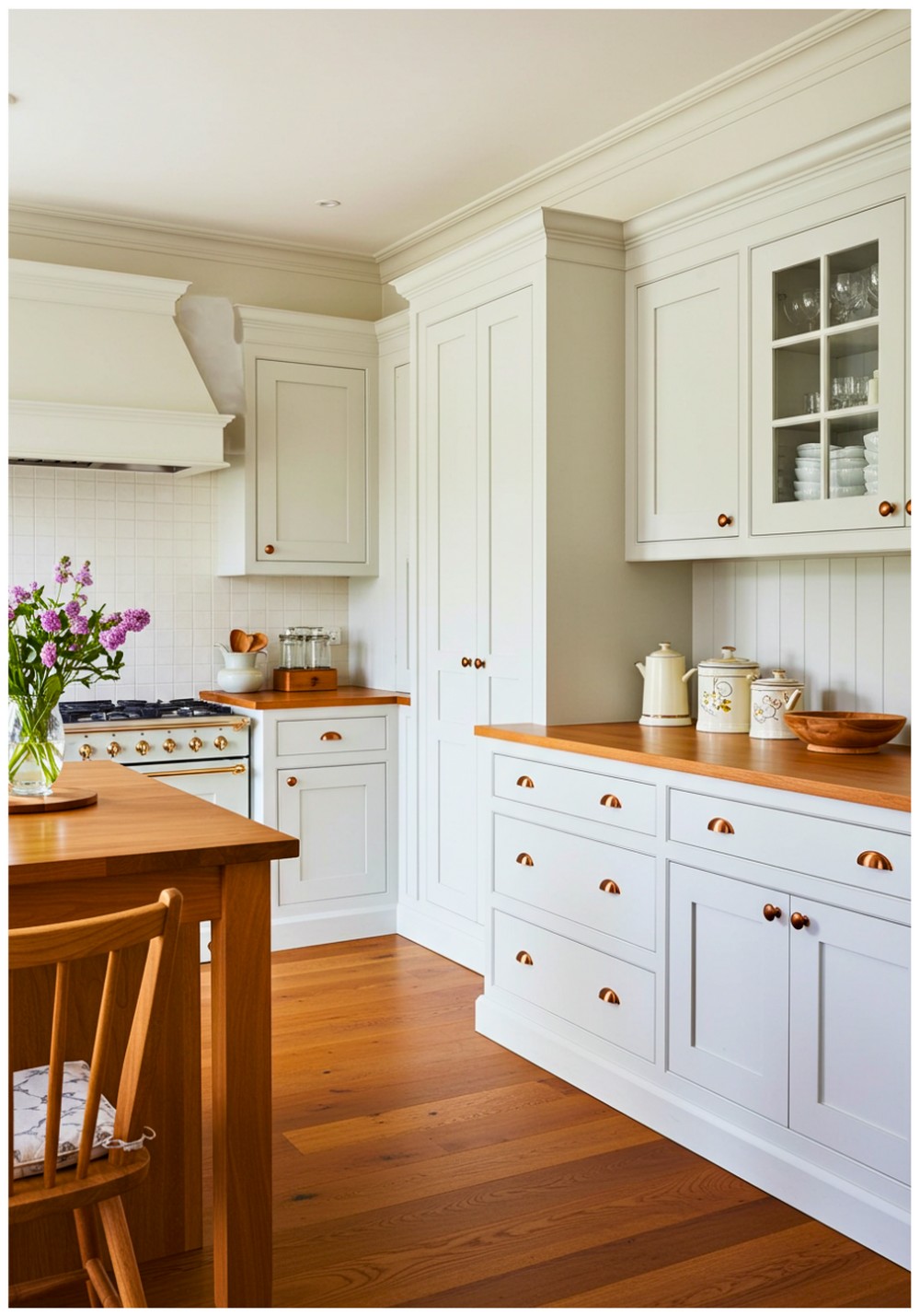 15 Must See White & Timber Kitchen Styles Blending Comfort - The Newlywed