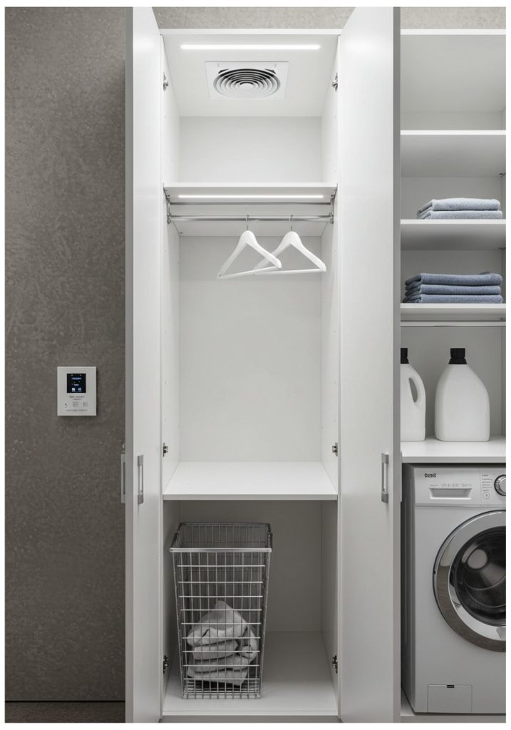 15 Apartment Laundry Closet Ideas For Modern Homes - The Newlywed