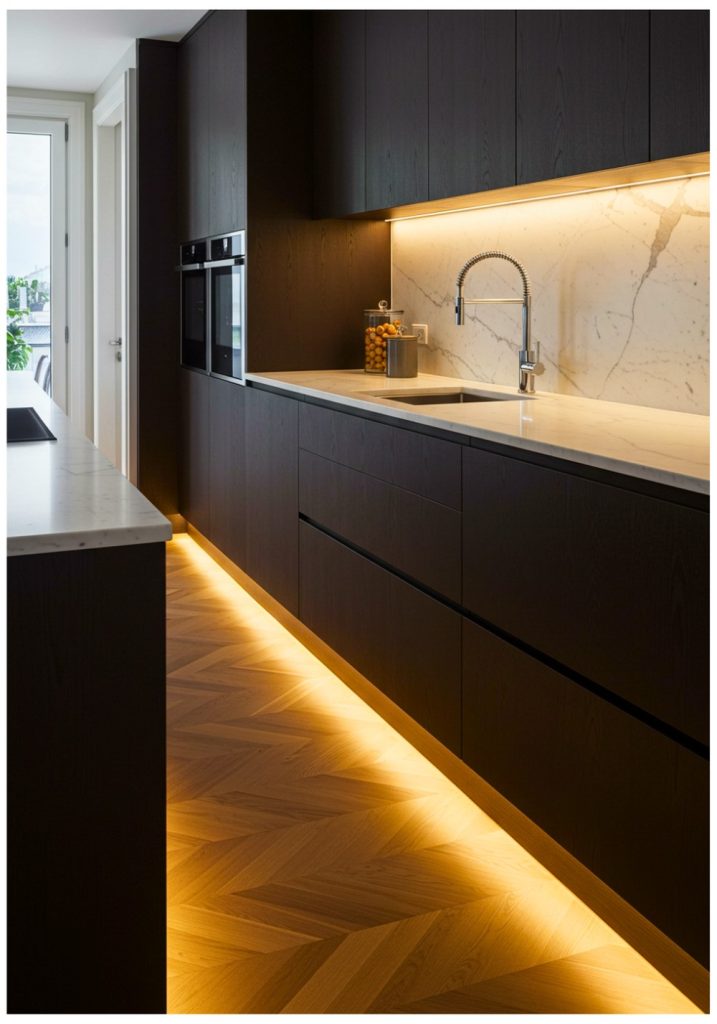15 Amazing Modern Kitchen Lighting Ideas for Every Style - The Newlywed