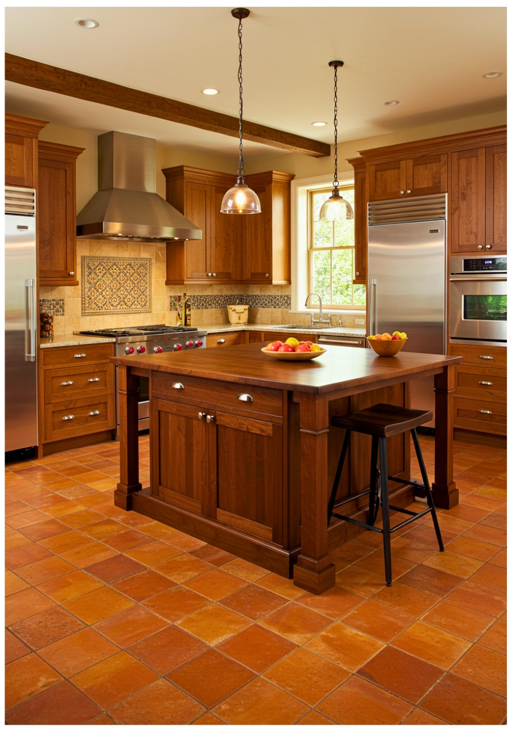 14 Terracotta Kitchen Tile Ideas For Refreshing Change - The Newlywed