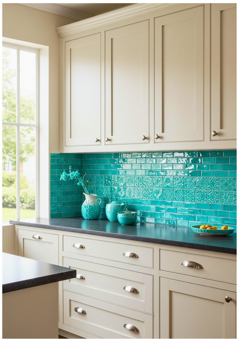 15 Best Turquoise Kitchen Ideas to Refresh Your Interior - The Newlywed